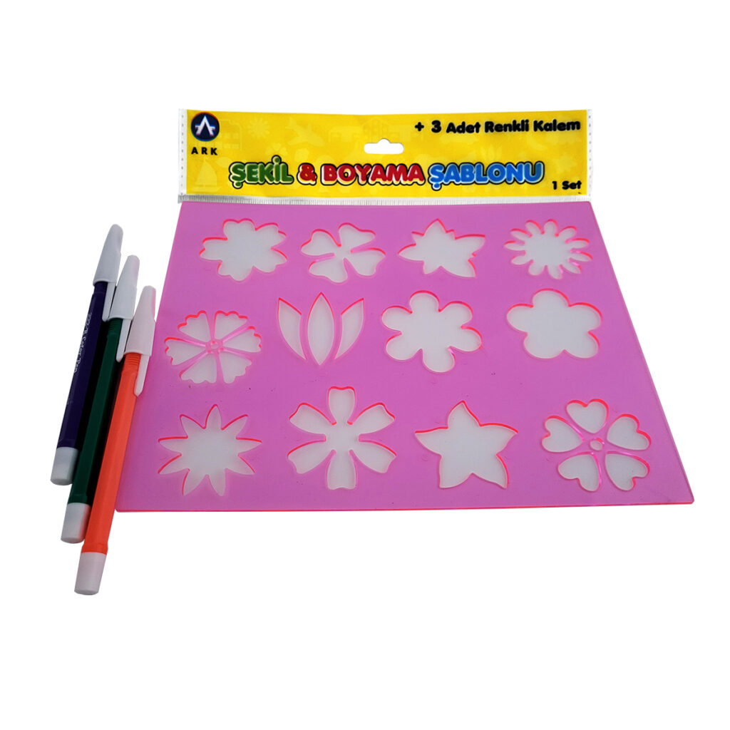 Sablon flori – Distrib Rom BPR Brasov Rechizite, Birotica si Papetarie